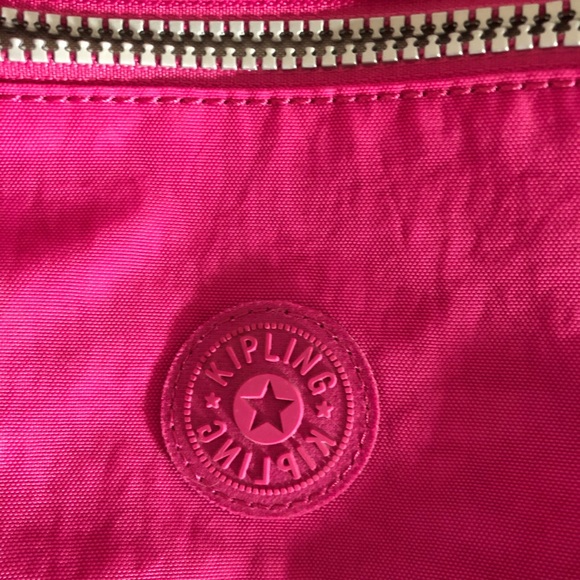 Kipling | Bags | Hot Pink Kipling Crossbody Bag | Poshmark